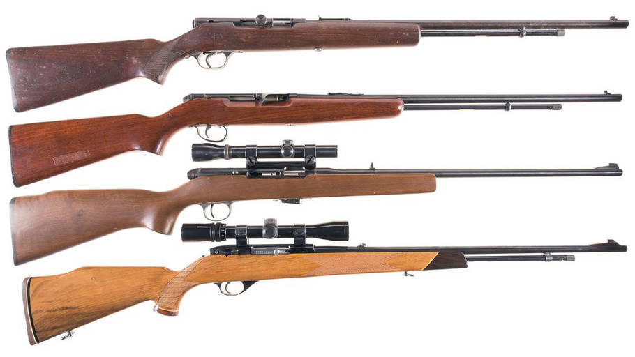 Four Semi-Automatic Rimfire Rifles - Jun 22, 2019 | Rock Island Auction ...