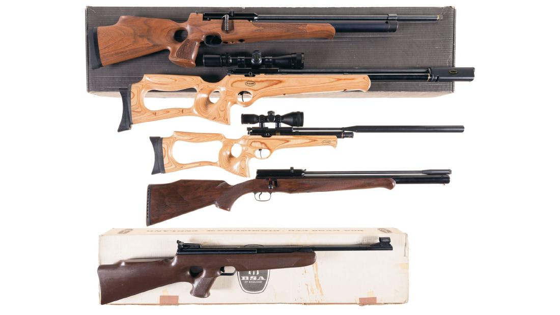 Five European Air Rifles