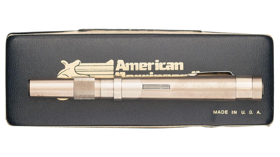 American Derringer Corp. Model 2 Pen Pistol With Case