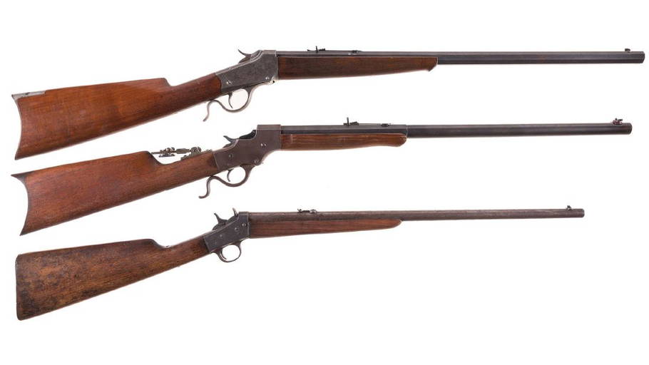 Three American .22 Rimfire Single Shot Rifles - Jun 21, 2019 | Rock ...