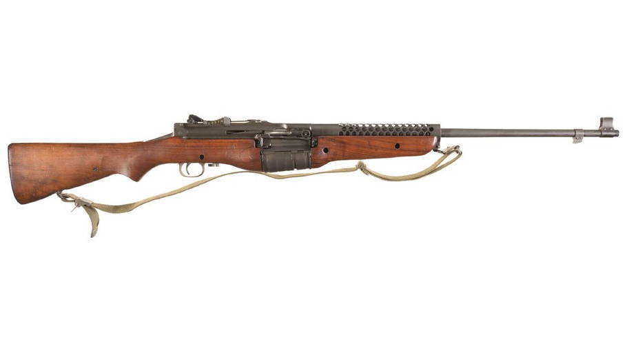 U.s. Johnson Automatics Model 1941 Semi Automatic Rifle