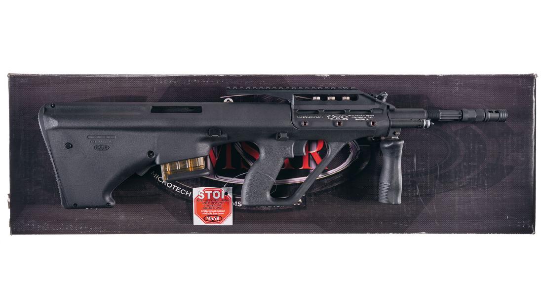 Msar Stg 556 Semi Automatic Bullpup Rifle With Box
