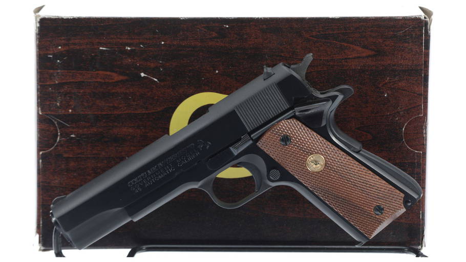 Colt Mk Iv Series 70 Government Model Pistol With Box