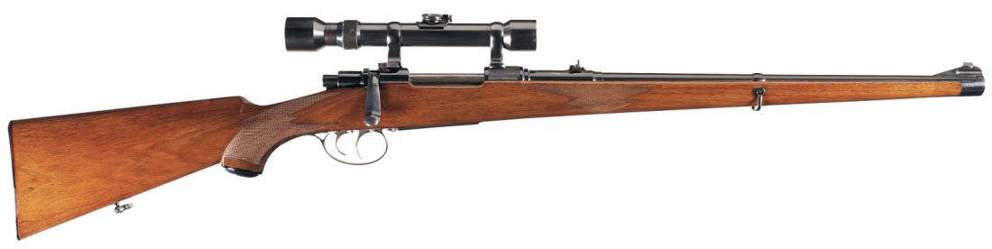 Scoped Cz Model 22f Bolt Action Carbine