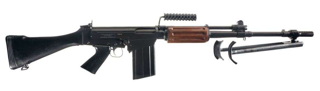 Belgian Fn Fal Heavy Barrel Semi Automatic Rifle