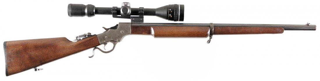 Stevens No. 414 "Armory Model" Single Shot Rifle with - Nov 06, 2015 ...