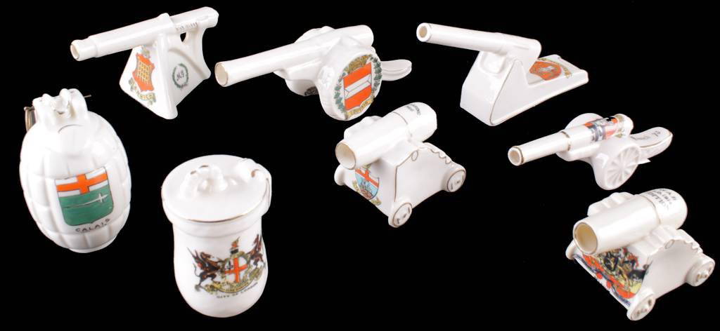 Model Of Field Gun On Sledge No. 412 By Grafton Ch