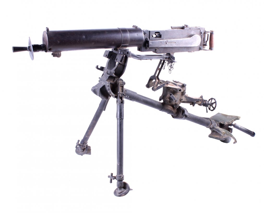 A Rare Type 24 Maxim Heavy Machine Gun, of regulation