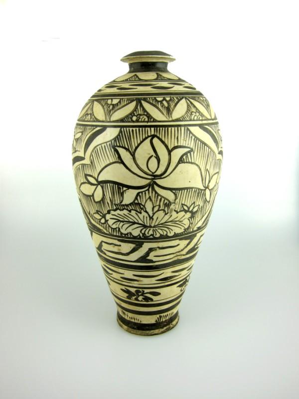 6: Chinese Tz'u-Chou Pottery Vase