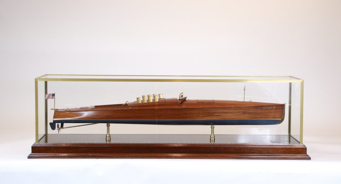Model of the Speedboat "DIXIE II"