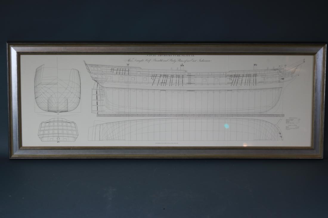 Naval Architecture Plate of Ship