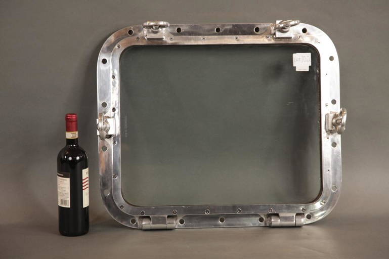 Rectangle Aluminum Ships Porthole 24 X 21