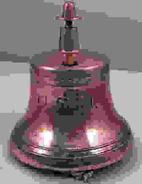 Solid Brass Us Navy Bell