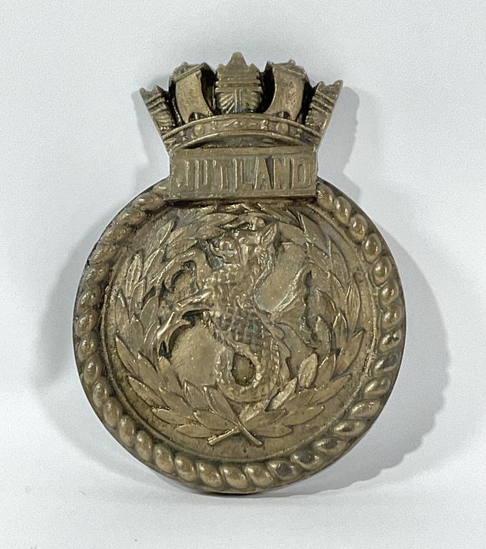 Ships Badge From Hms Jutland English Warship