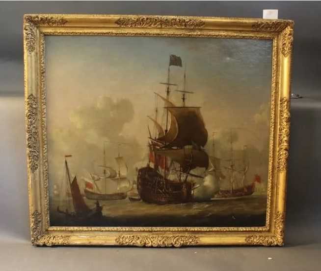 Isaac Sailmaker Oil On Canvas Auction
