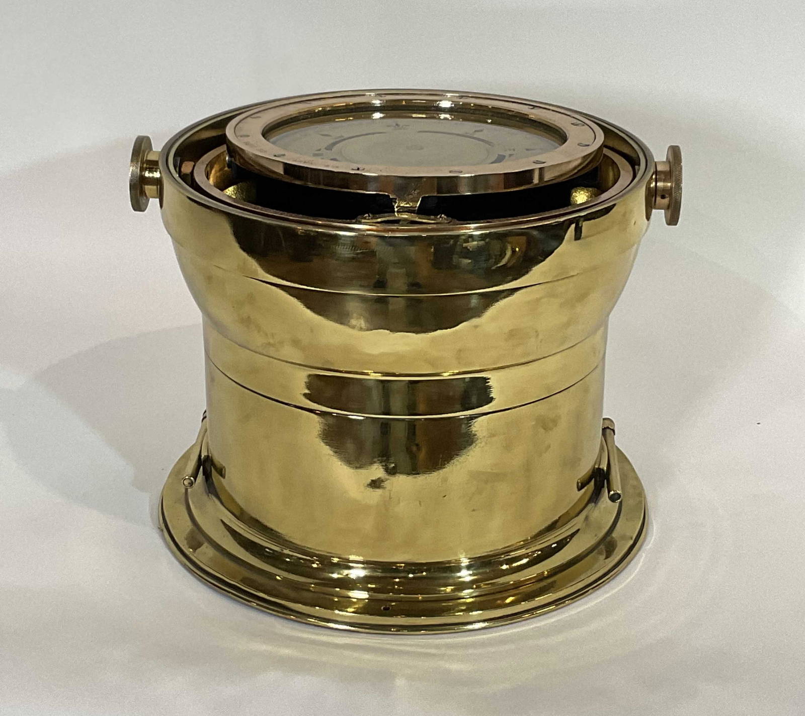 Ships Binnacle Compass Us Navy Auction