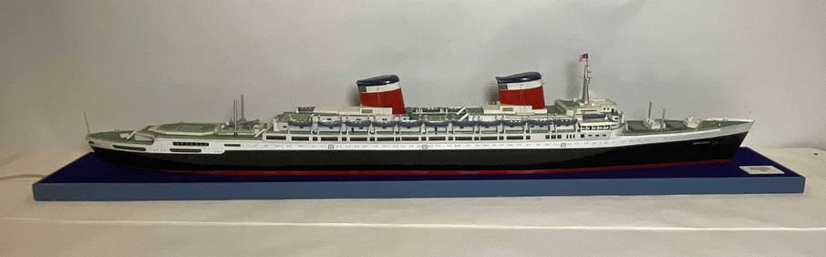 Ss Statendam Ocean Liner Travel Agency Model