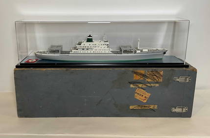 Ss Statendam Ocean Liner Travel Agency Model