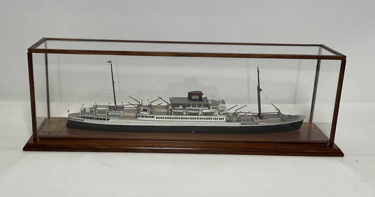 Ss Statendam Ocean Liner Travel Agency Model