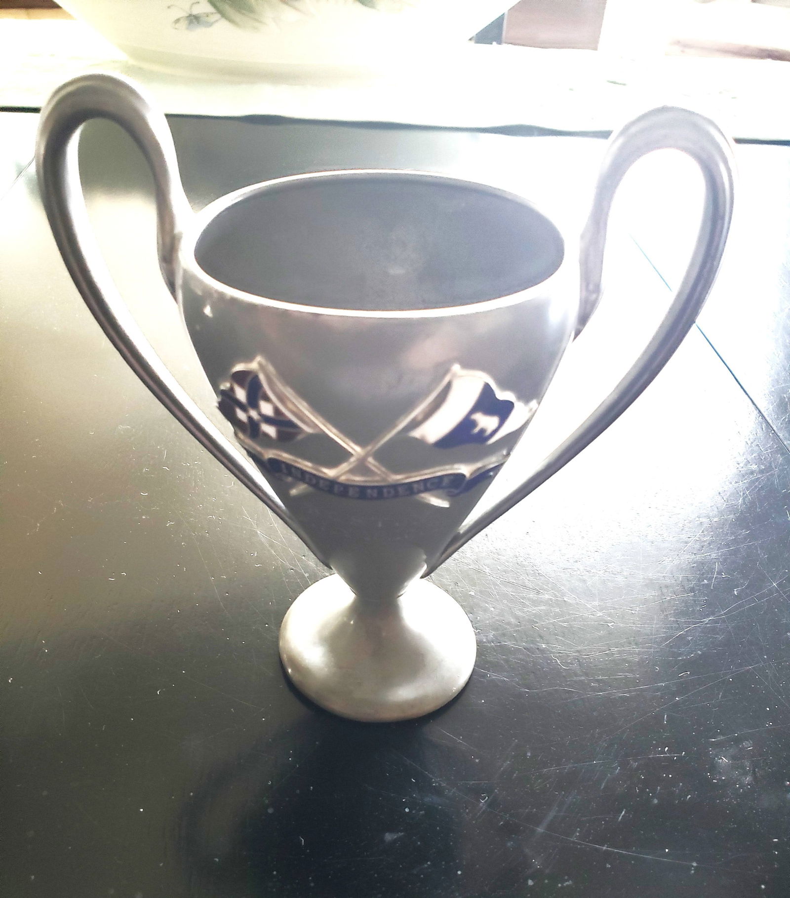 1901 America's Cup Yacht Independence Trophy Cups Auction