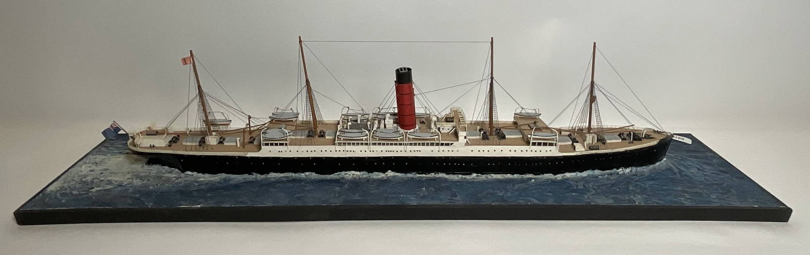 Waterline Model Of Ocean Liner Carpathia