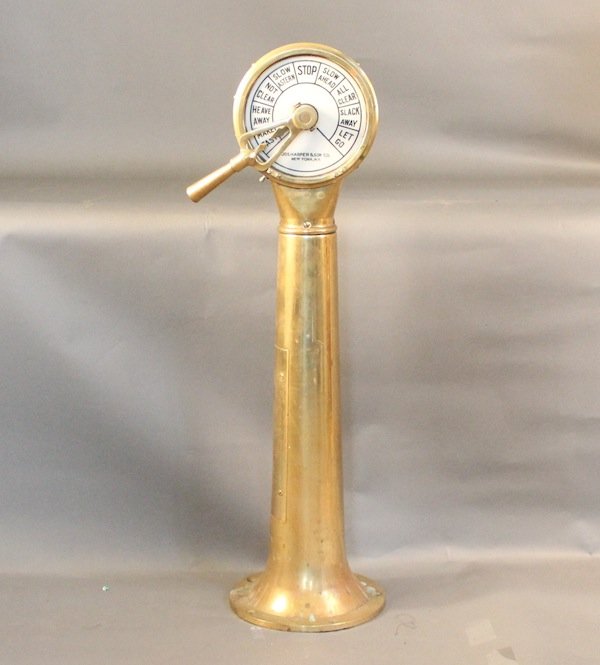 Solid Brass Ship’s Docking Telegraph