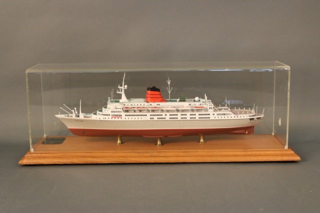 Cunard Line Vistafjord Ship Model