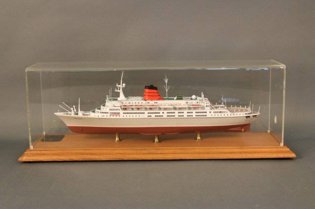 Cunard Line Vistafjord Ship Model