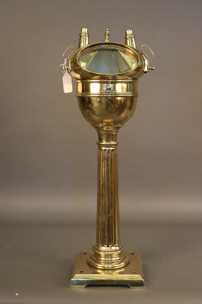Rare, 19th century yacht binnacle