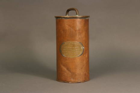 Copper Ship's Distress Flare Canister
