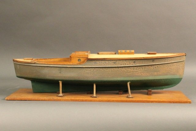 Stevens Dockyard Model of European Motor Yacht