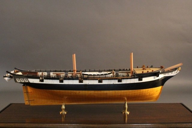 Exhibition Quality Ship Model of a 12-Gun Brig