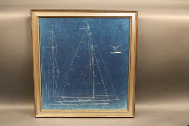 Q Class Sloop Blueprint from John Alden