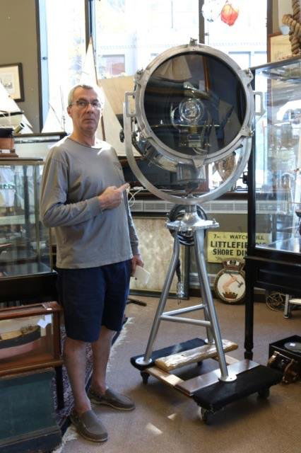 Suez Canal Ship's Beacon Light