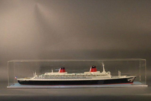 Ss Statendam Ocean Liner Travel Agency Model