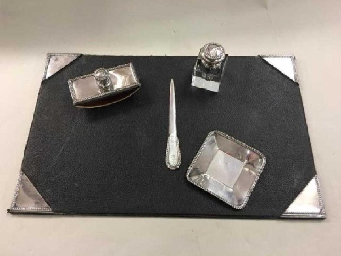 Cartier Sterling Desk Set