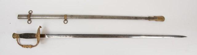 U.s. Model 1860 Field & Staff Officer's Sword