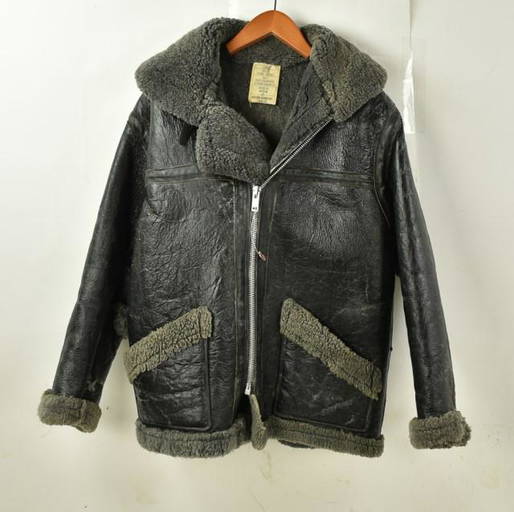 Vintage Sheepskin Mark Vi Flying Jacket