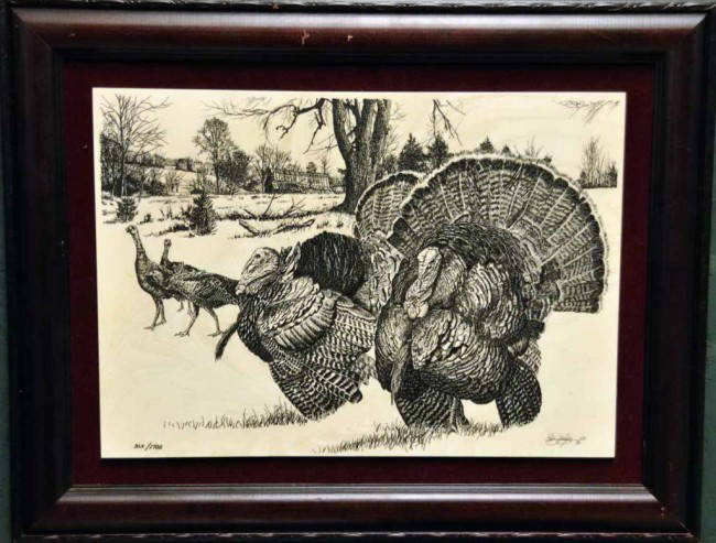 Eddie Leroy Limited Edition Marble Etching