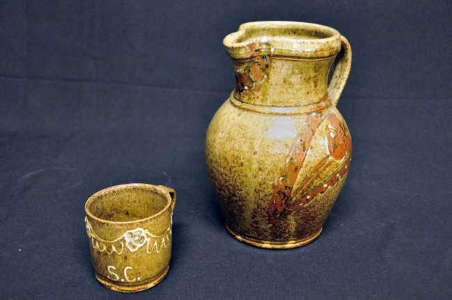 228: Steven Ferrell, Edgefield Pottery--Two Pieces