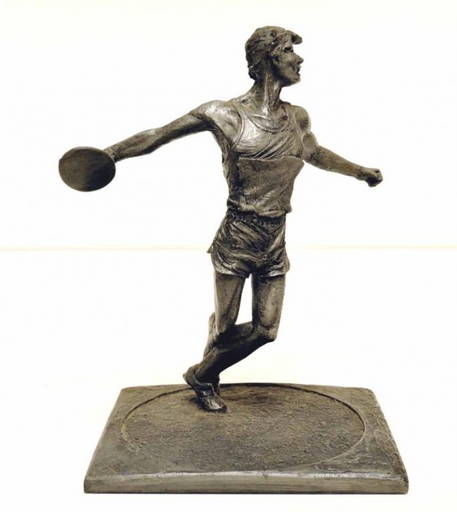 Marcel Jovine 1984 Olympics Commemorative Statue