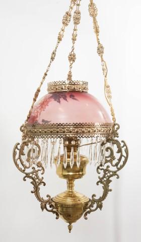 Mid 19th C. John Scott Hanging Oil Lamp - Aug 27, 2022 | Ivy Auctions ...