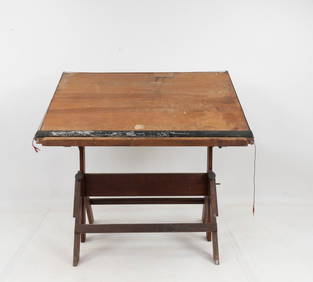 Industrial Drafting Table - Sep 29, 2012 | Red Baron Antiques in GA