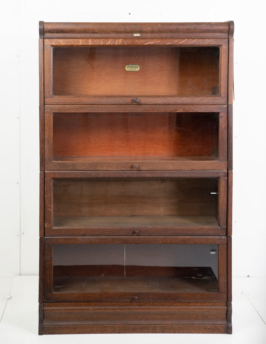 Lundstrom Sectional 4 Stack Barrister Bookcase