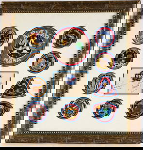 Vintage Apollo Program Nasa Meatball Patch