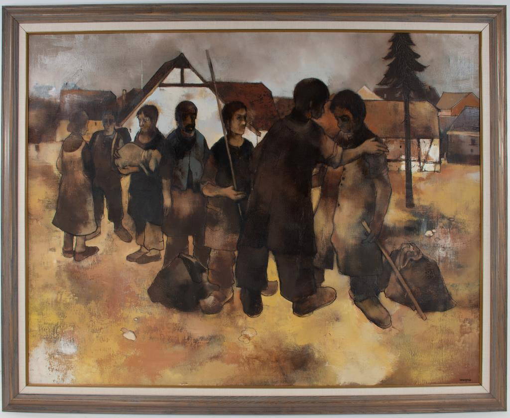 Jean-claude Bourgeois (french, 1932-2011) Auction