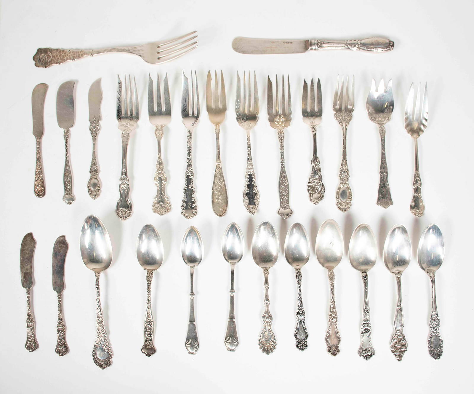 Misc. Sterling Silver Flatware Auction