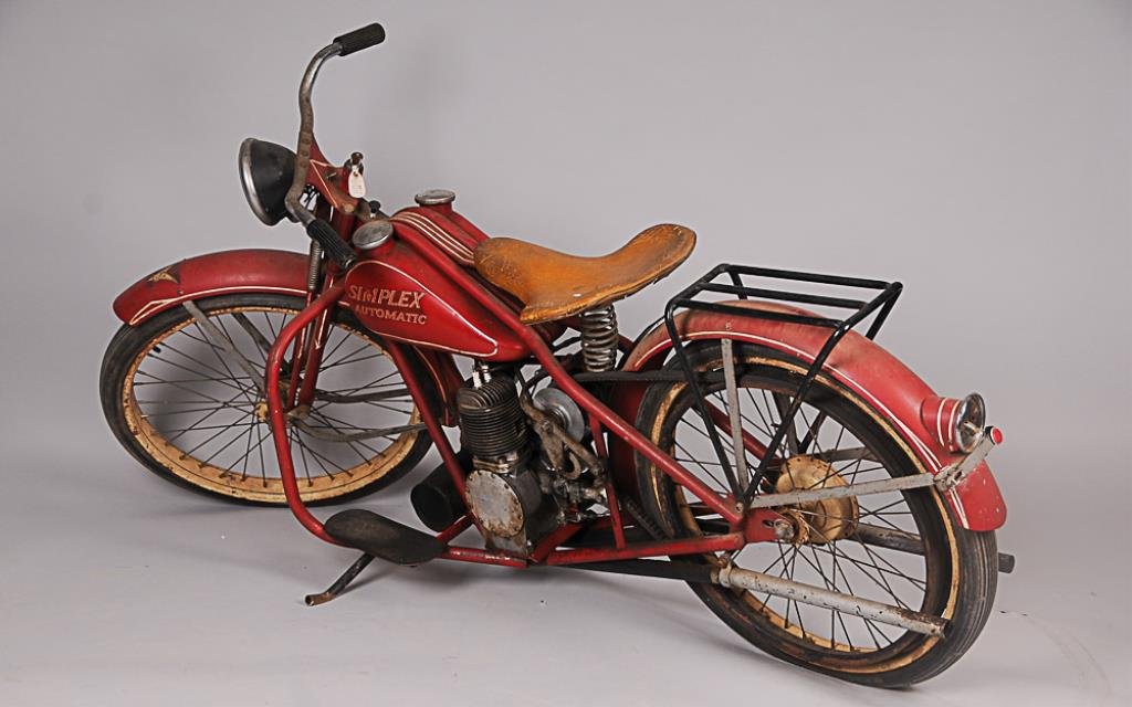Simplex Automatic Motorcycle c. 1953-1960, by Simplex