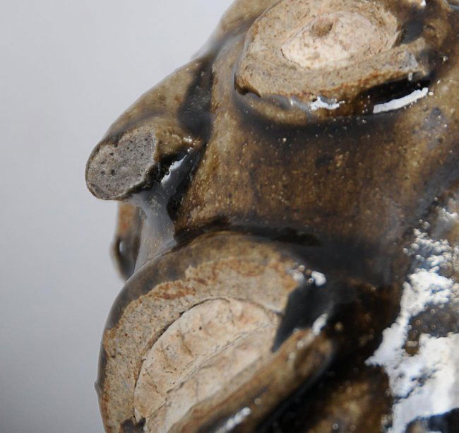 Rare Edgefield Stoneware Face Jug Likely slave made, c. : Lot 162