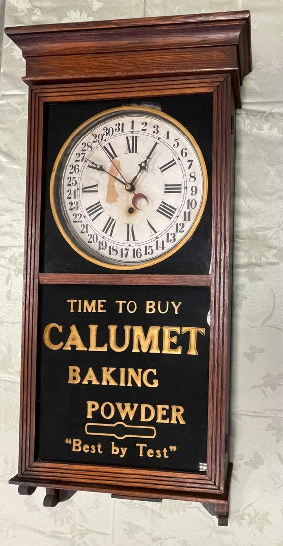 Sessions Regulator Clock, Calumet Baking Powder - Nov 21, 2021 | Bertha ...